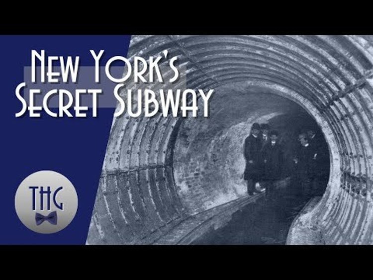 [VIDEO] 1870 New York City's Secret Pneumatic Subway | Viewing NYC