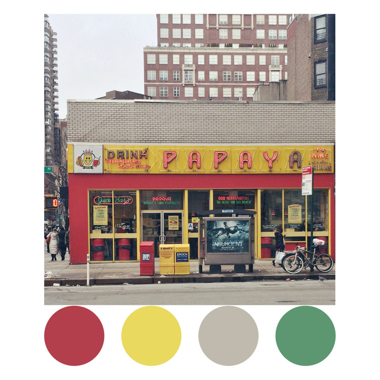 Designer Distills Street Shots of New York City into Color Pallates ...