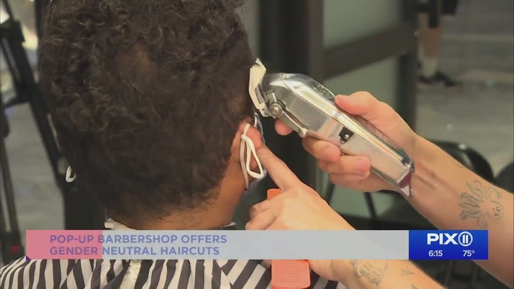 [VIDEO] Pop-up Barbershop in Hudson Yards Offers Gender-Neutral ...