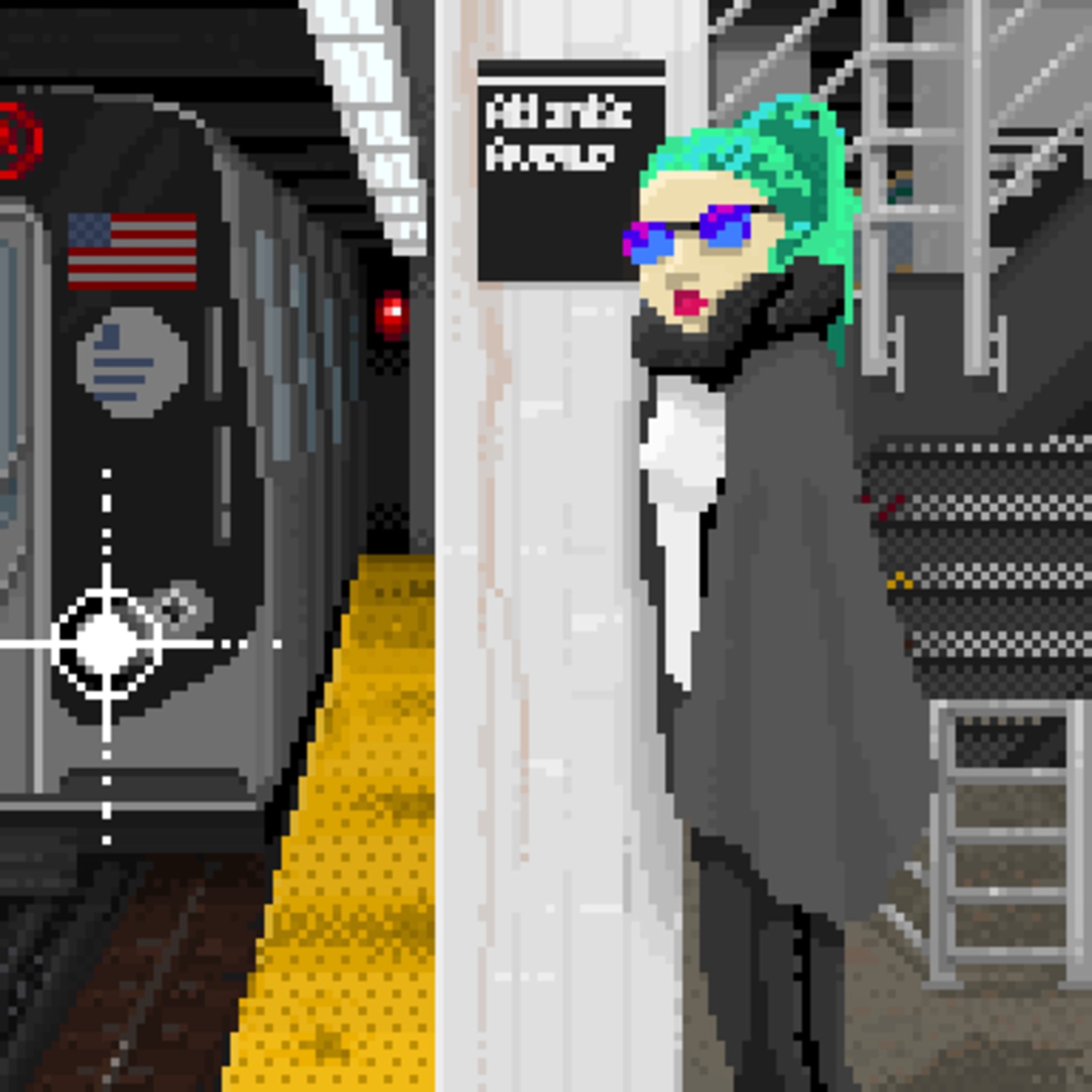 Check Out These Pixel Portraits of New York City Subway Scenes ...