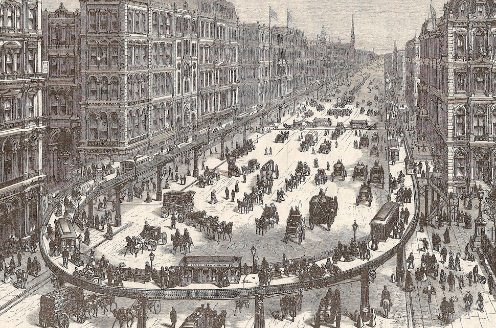 When Broadway Almost Became a Giant Moving Sidewalk in 1872 | Viewing NYC