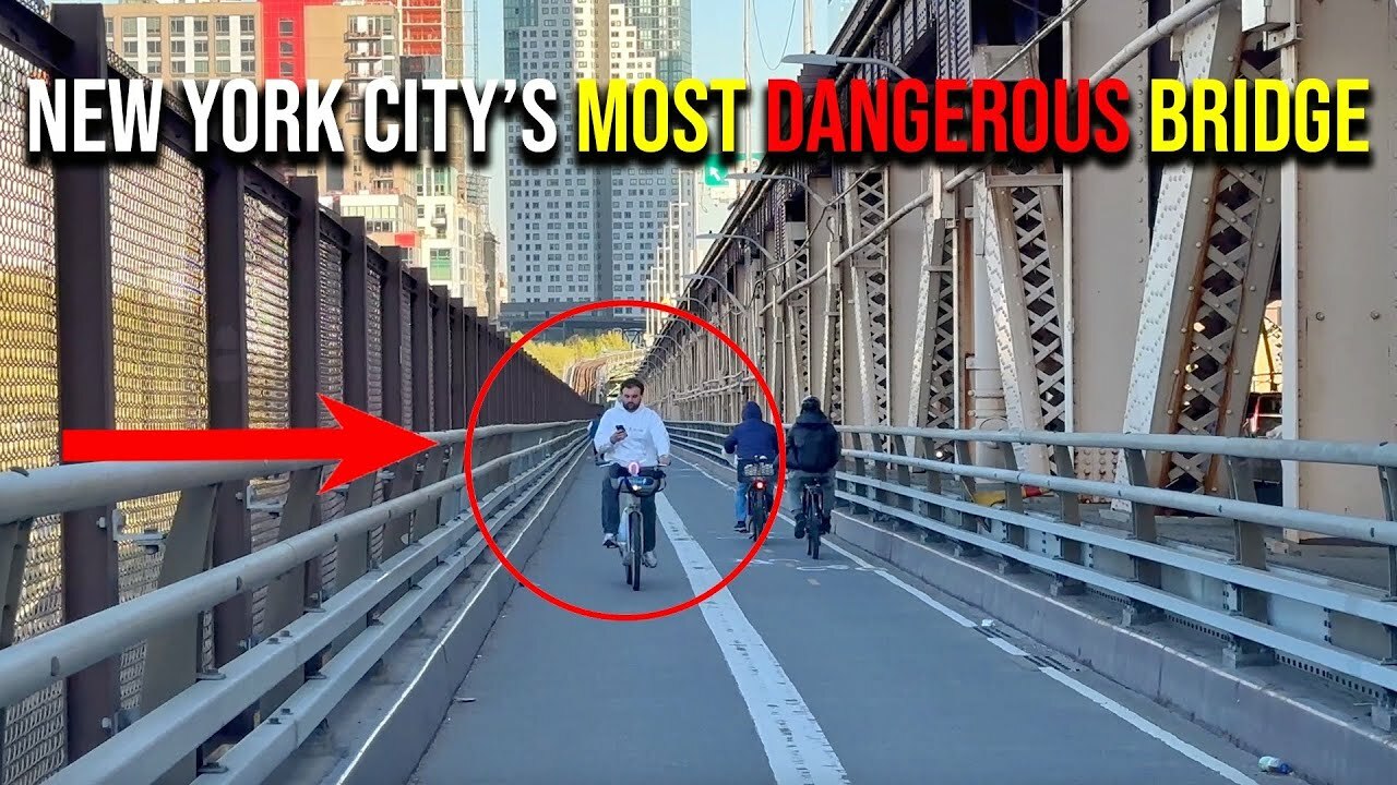 [WATCH] New York City’s Most Dangerous Bridge for Pedestrians ...