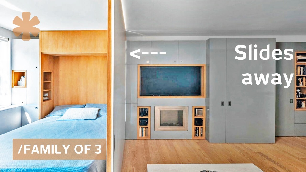 [VIDEO] Manhattan Telescopic Apartment Grows with Sliding Walls ...
