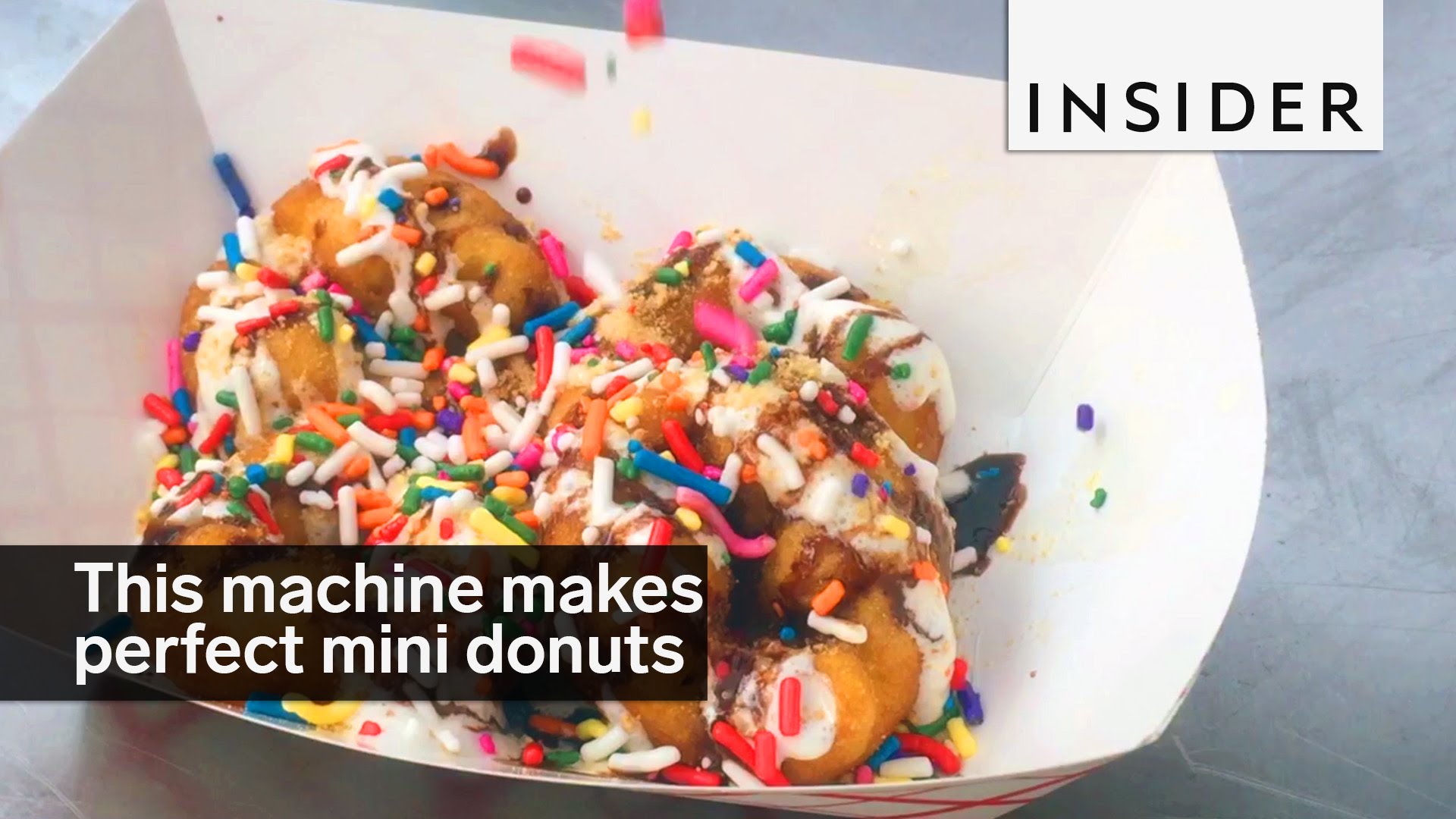 Check Out This Mini-Donut Making Machine at Glazed and Confused ...