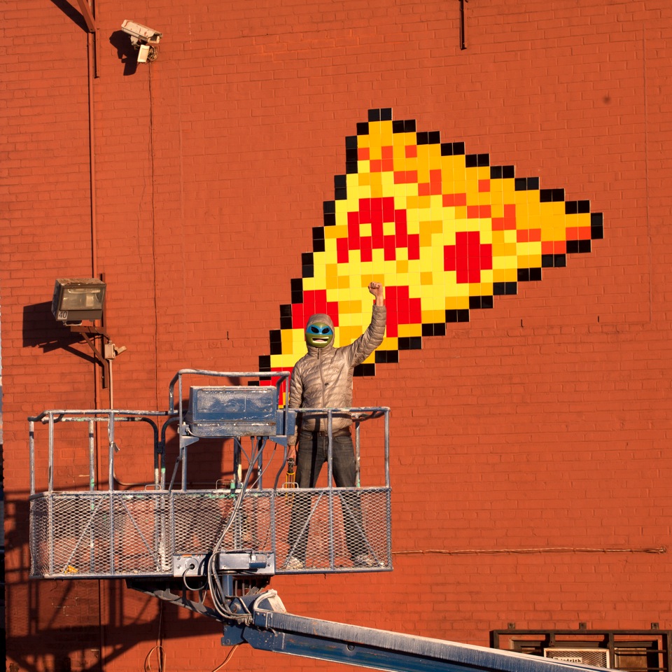 Street Artist Invader Unveils His 147th NYC Mosaic Tile Art in Little ...