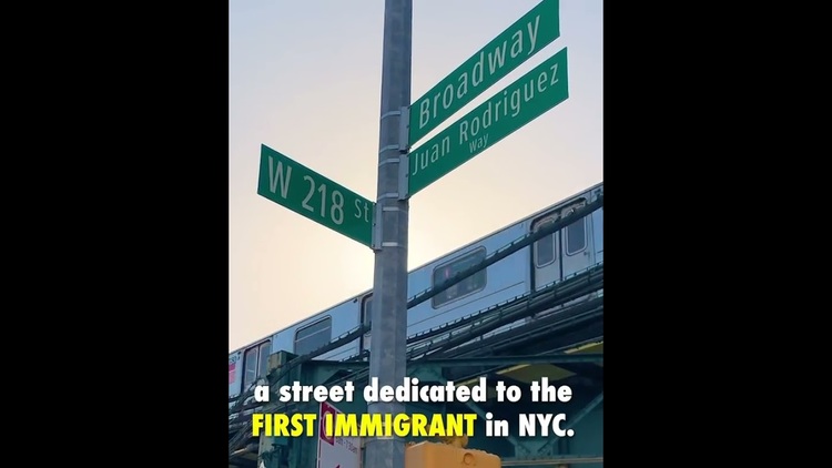 [VIDEO] Meet Juan Rodriguez: The First Immigrant in New York City ...