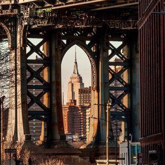 Vintage Photograph Shows Fulton Street Elevated Line in Downtown ...