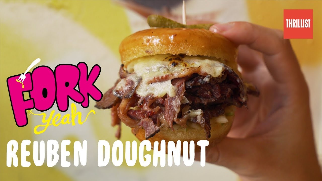 Missing Carnegie Deli? Eat the Carnegie Deli Reuben Donut at The ...