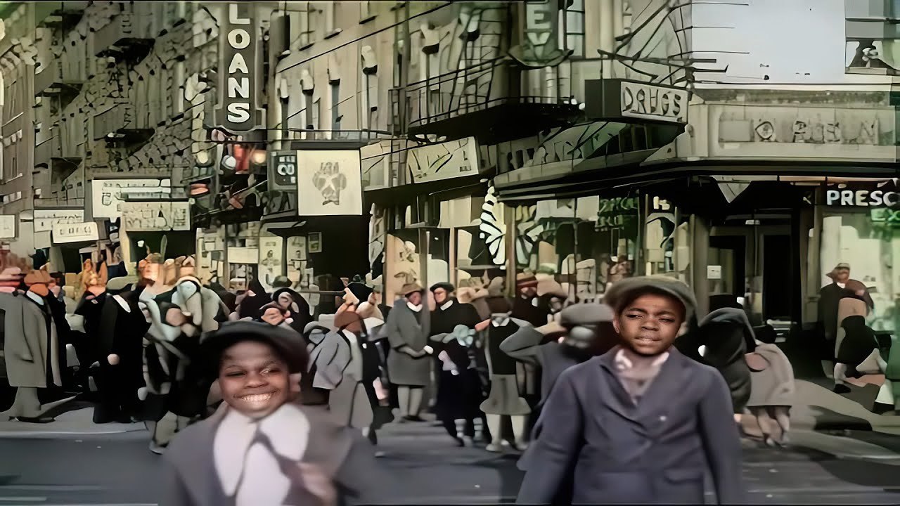 [WATCH] Vintage Colorized Film Shows a Vibrant and Crowded 1940s Lower ...