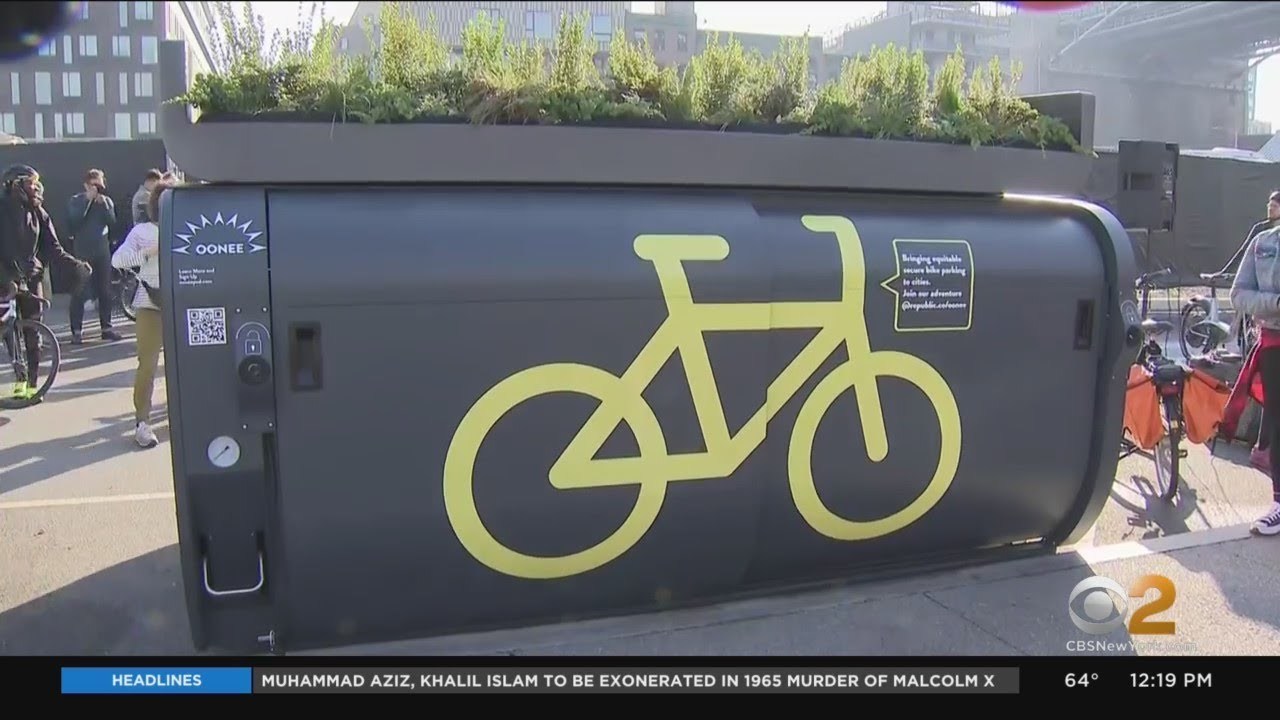 [WATCH] New Bike Storage Unveiled In Brooklyn | Viewing NYC