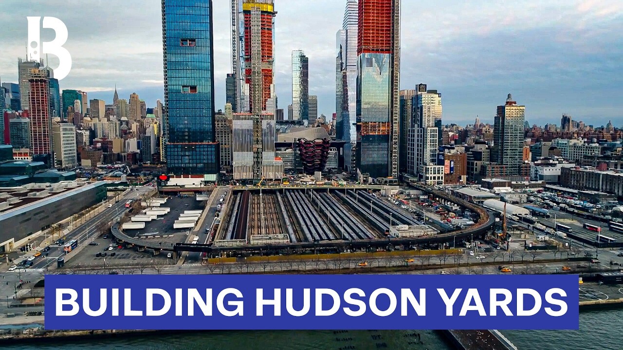 [VIDEO] Building on Top of Live Train Tracks: Hudson Yards' Impossible ...