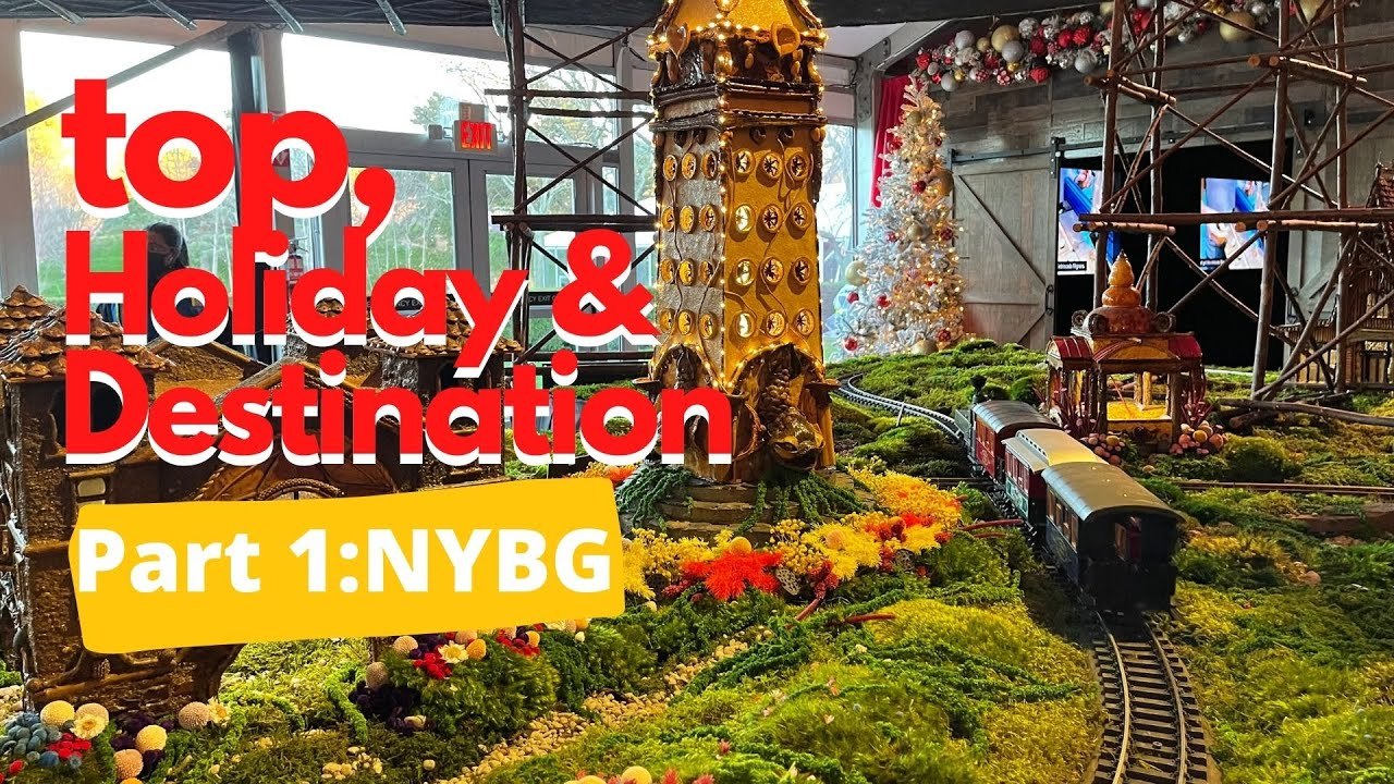 [VIDEO] Walk Through the New York Botanical Garden's 2021 Holiday Train ...