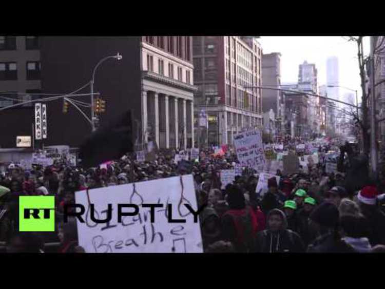 Footage From Today's Millions March, NYC | Viewing NYC