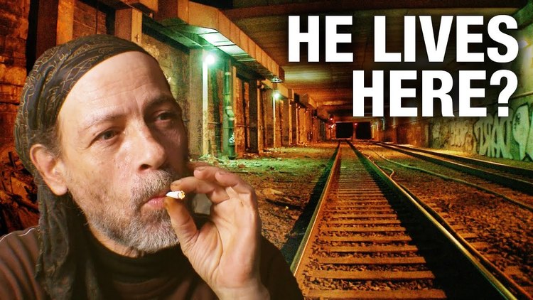 [VIDEO] Living in the Tunnels Beneath New York - Mole People: Walter ...