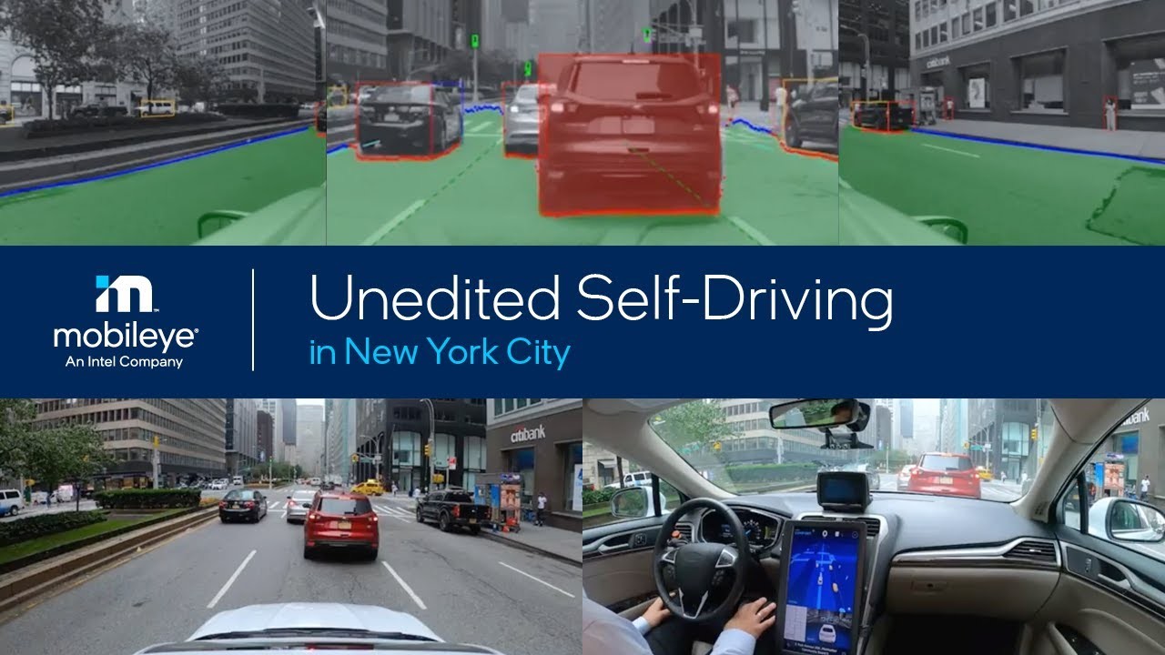 [VIDEO] Unedited Mobileye Autonomous Vehicle Ride Through New York City ...