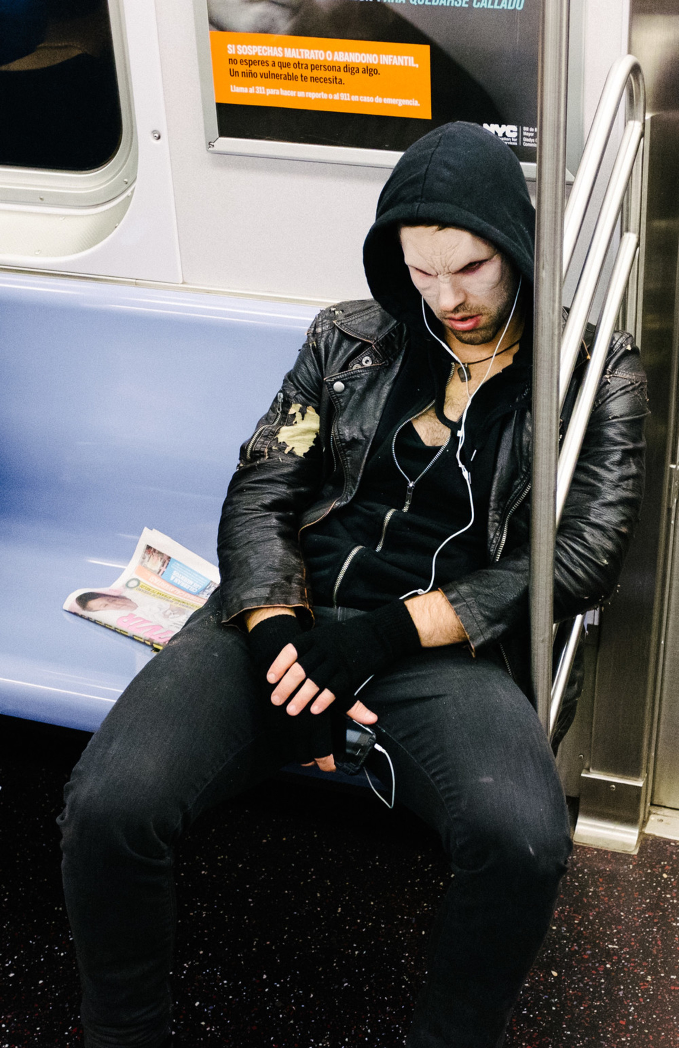 Vice Rounds Up Photos of All the Freaks and Weirdos Riding the Subway ...
