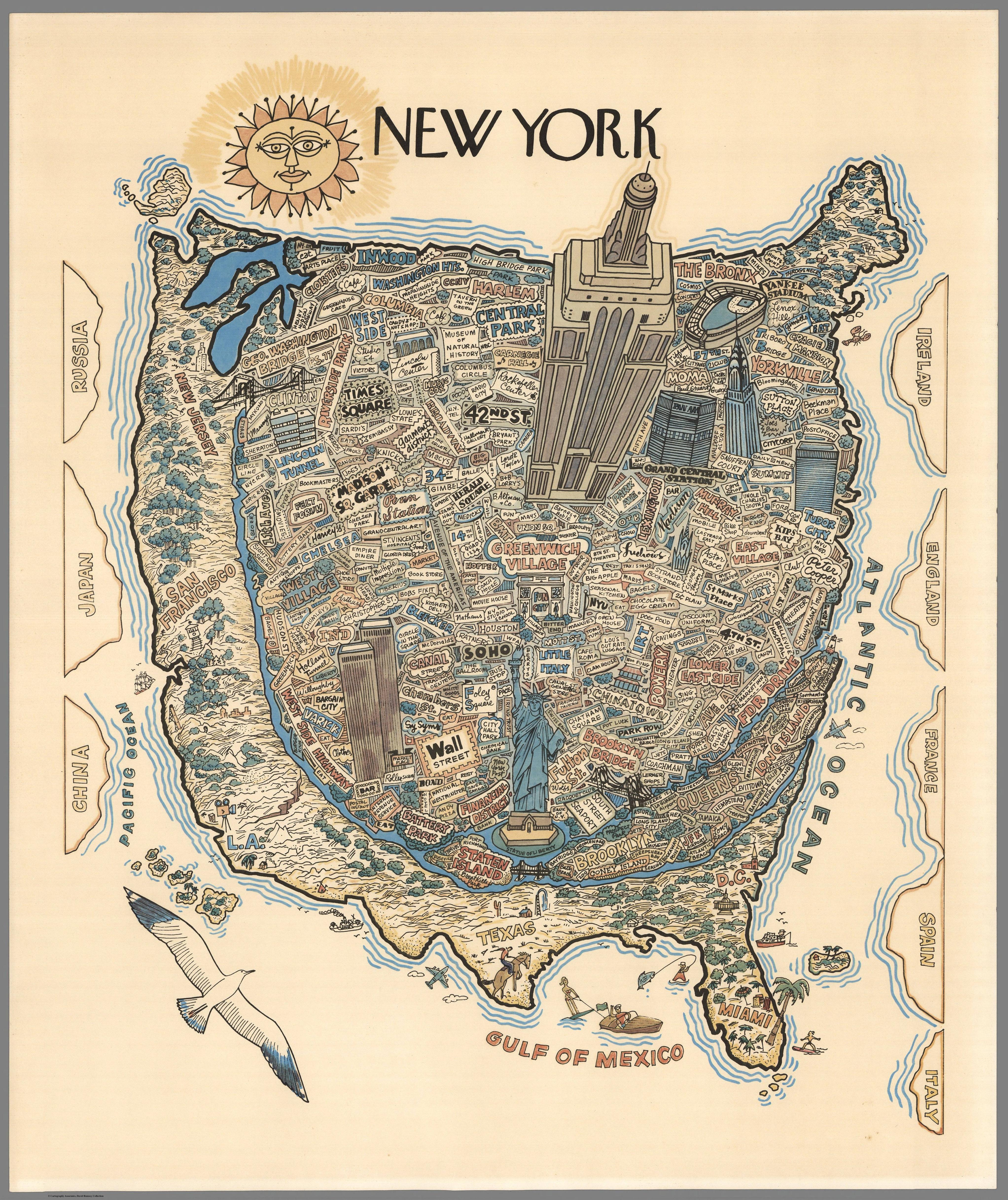 A Broad City Map of New York City, As Drawn By Abbi Jacobson | Viewing NYC