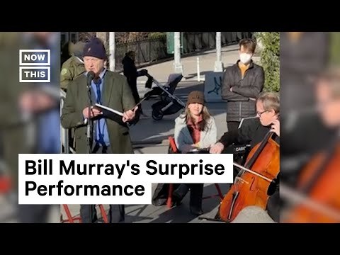 [WATCH] Bill Murray Serenades New Yorkers in Washington Square Park ...