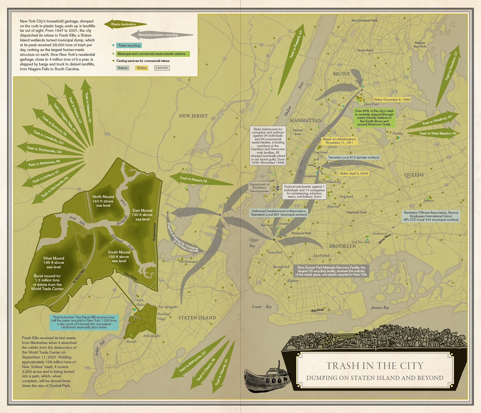 This Comprehensive Map Shows How All Manhattan Neighborhoods Fit ...