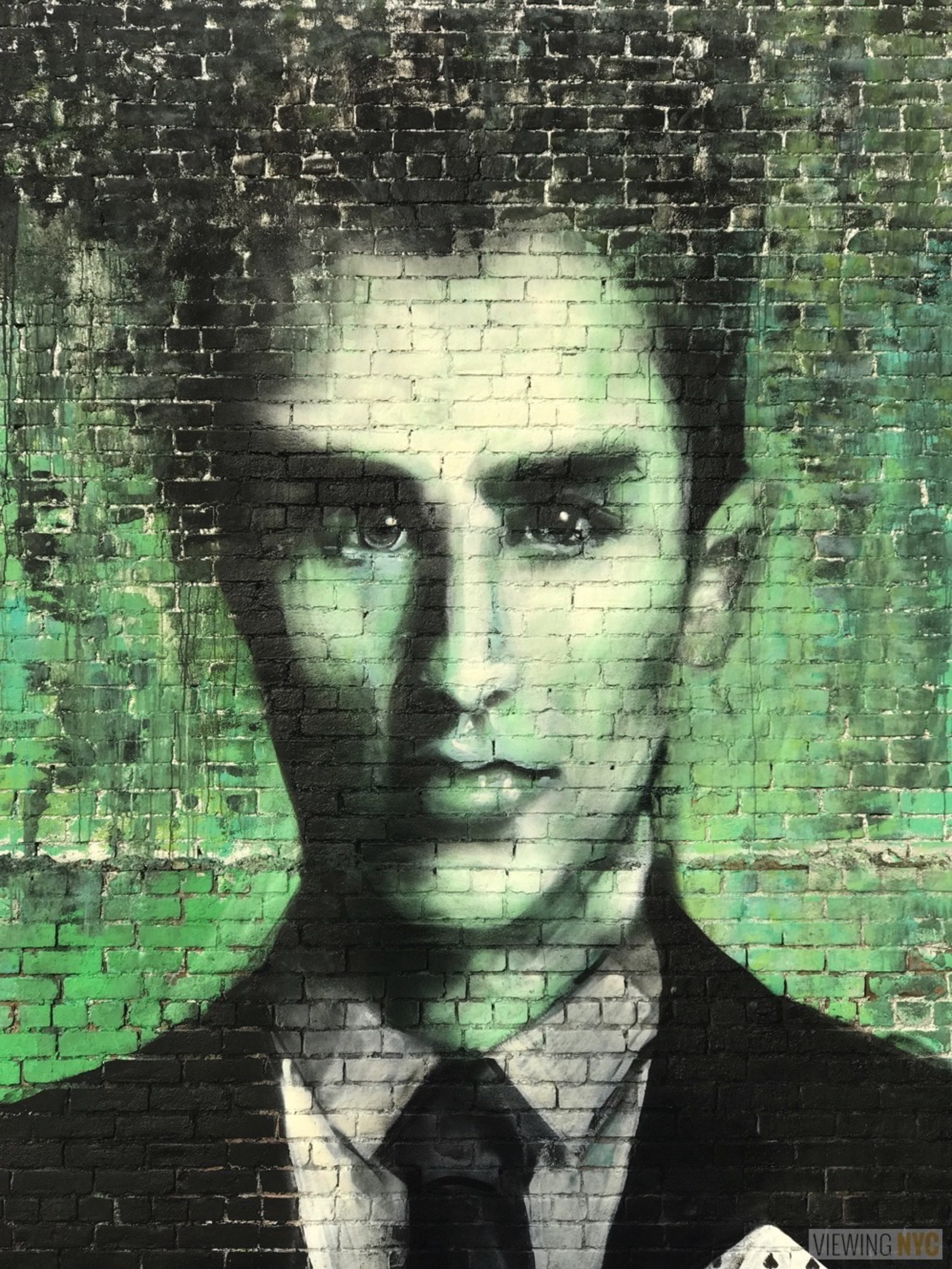 Check Out This Street Art Portrait by Marcelle Murdock on the High Line ...