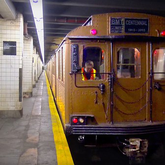 Check Out the MTA's Nostalgic "Train of Many Colors" in Action Through ...
