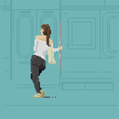 Check Out These Pixel Portraits of New York City Subway Scenes ...