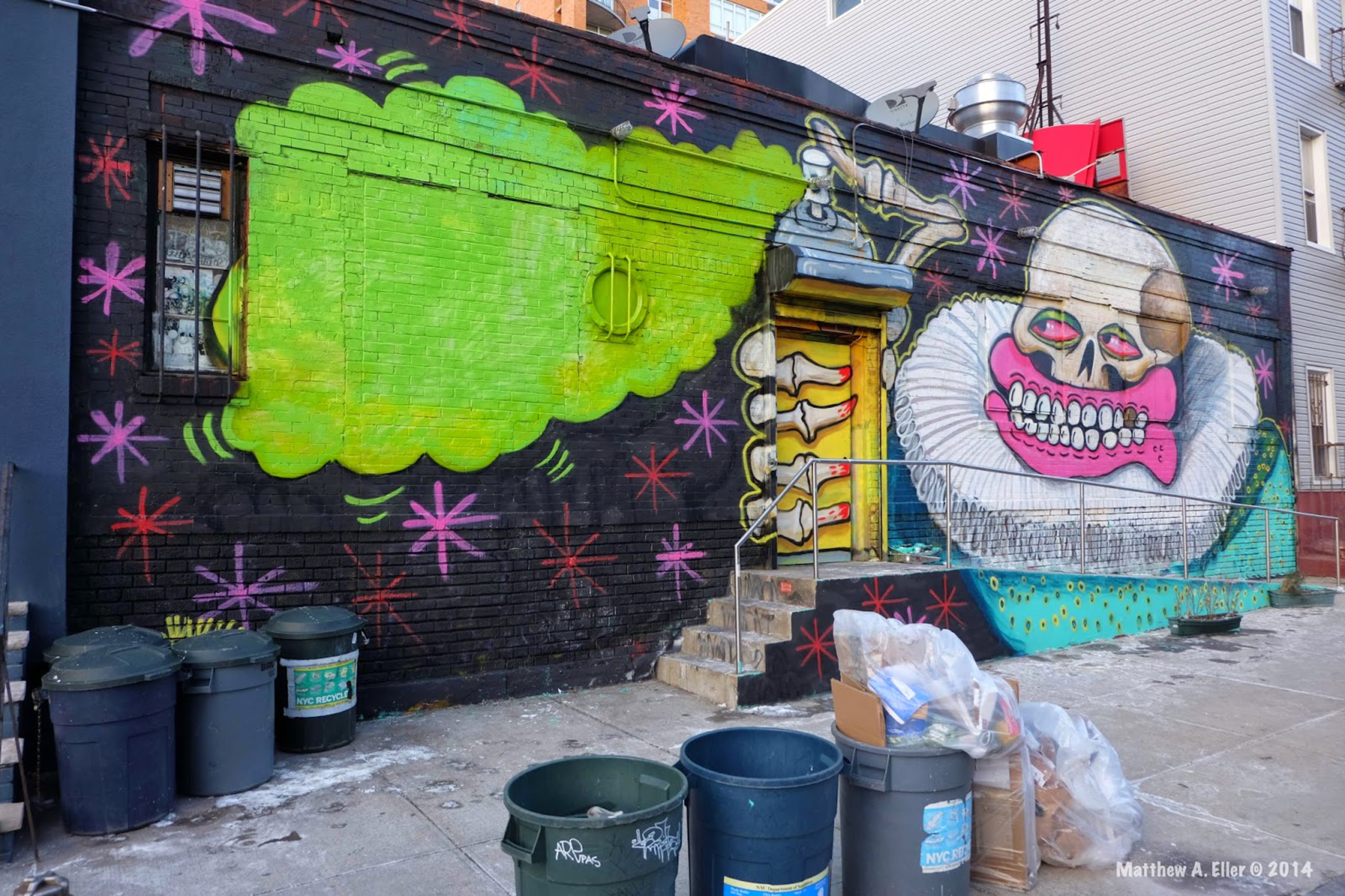 Shiny New Sweet Toof Mural Appears in Williamsburg | Viewing NYC