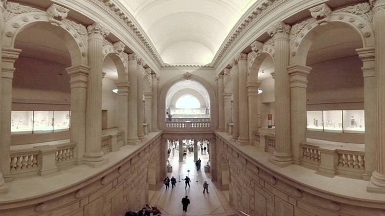[WATCH] 360° Video Shows The Great Hall Inside the Metropolitan Museum of Art | Viewing NYC