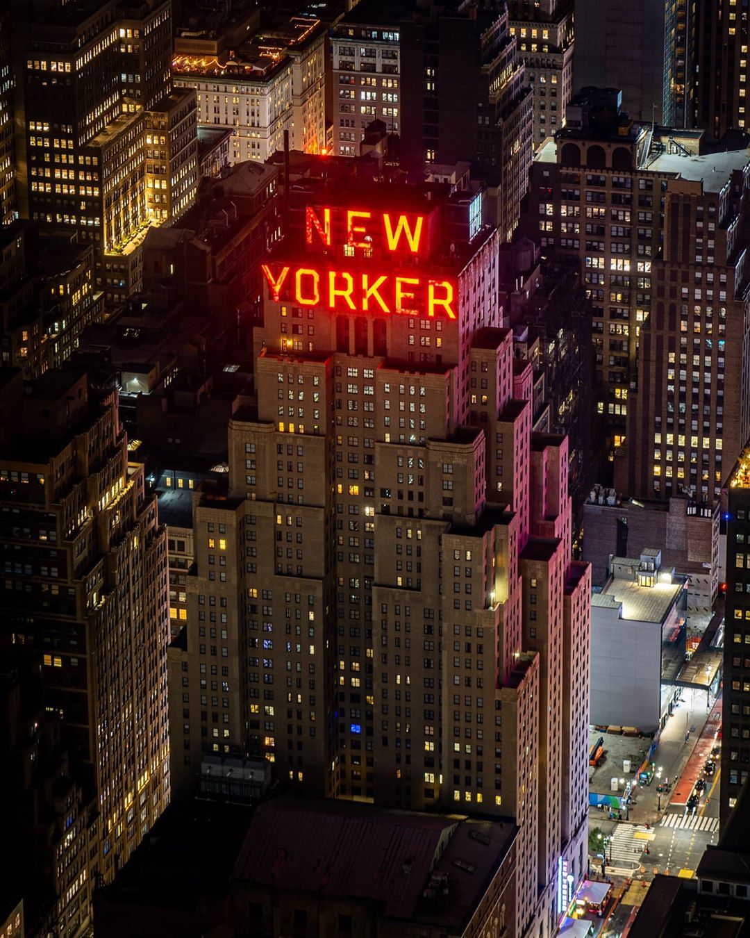 This Side-By-Side Rendering and Aerial Photo Shows Manhattan 1609 and ...