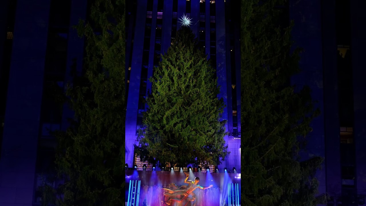 [WATCH] 2021 Rockefeller Center Christmas Tree Lighting | Viewing NYC