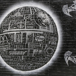 Check Out the 'Corporate Death Star' Mural in East Village by Street ...