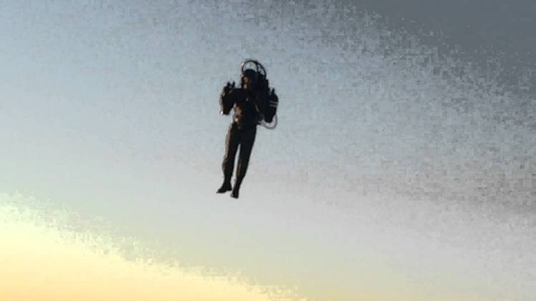 Real Life Jetpack Flies Around New York Harbor and the Statue of ...