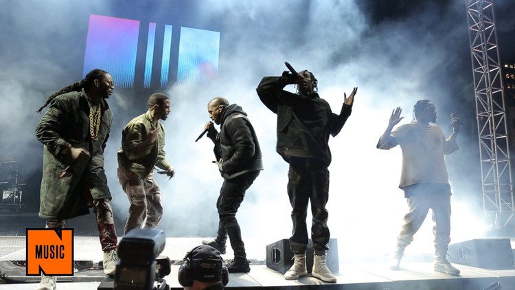 Complex Posts Footage From Yesterday's Free Kanye West Concert in ...