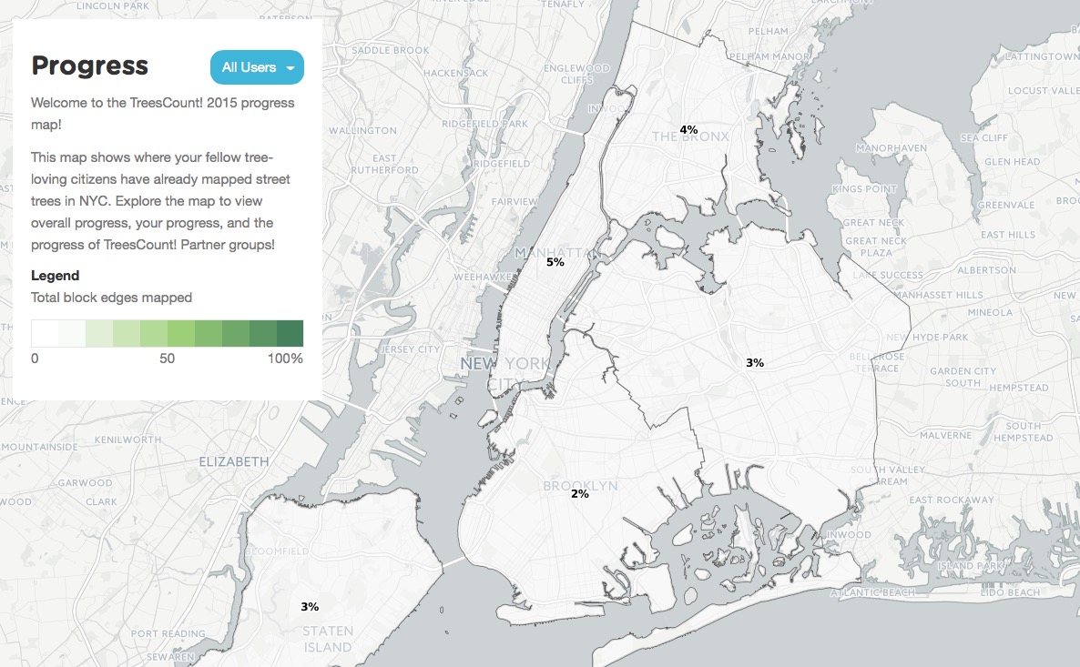 Collaborative Map Seeks to Count Every Tree in the City | Viewing NYC