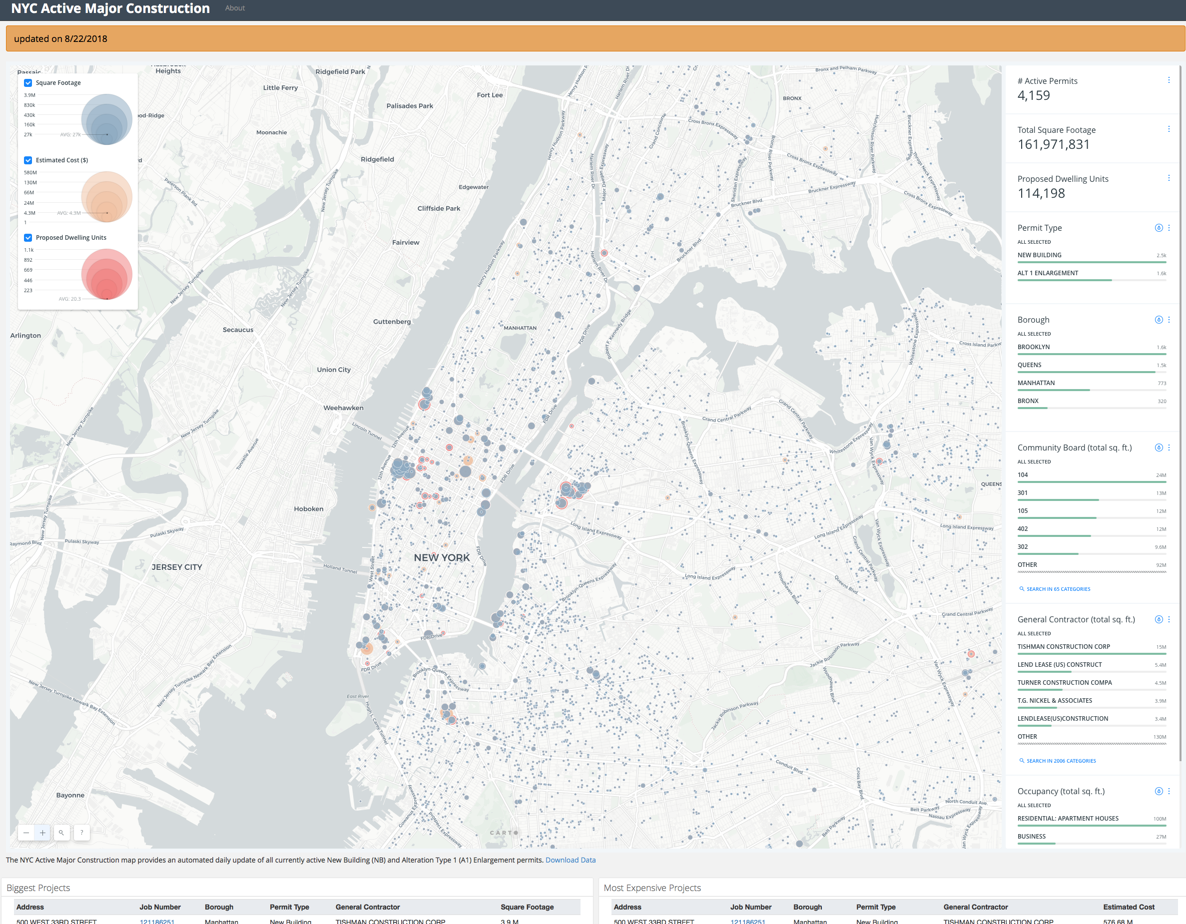 This Interactive Map Shows Every Active New York City Construction ...