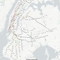Map of the Best Coffee Shop Within 5 Minutes of Every Manhattan Subway ...