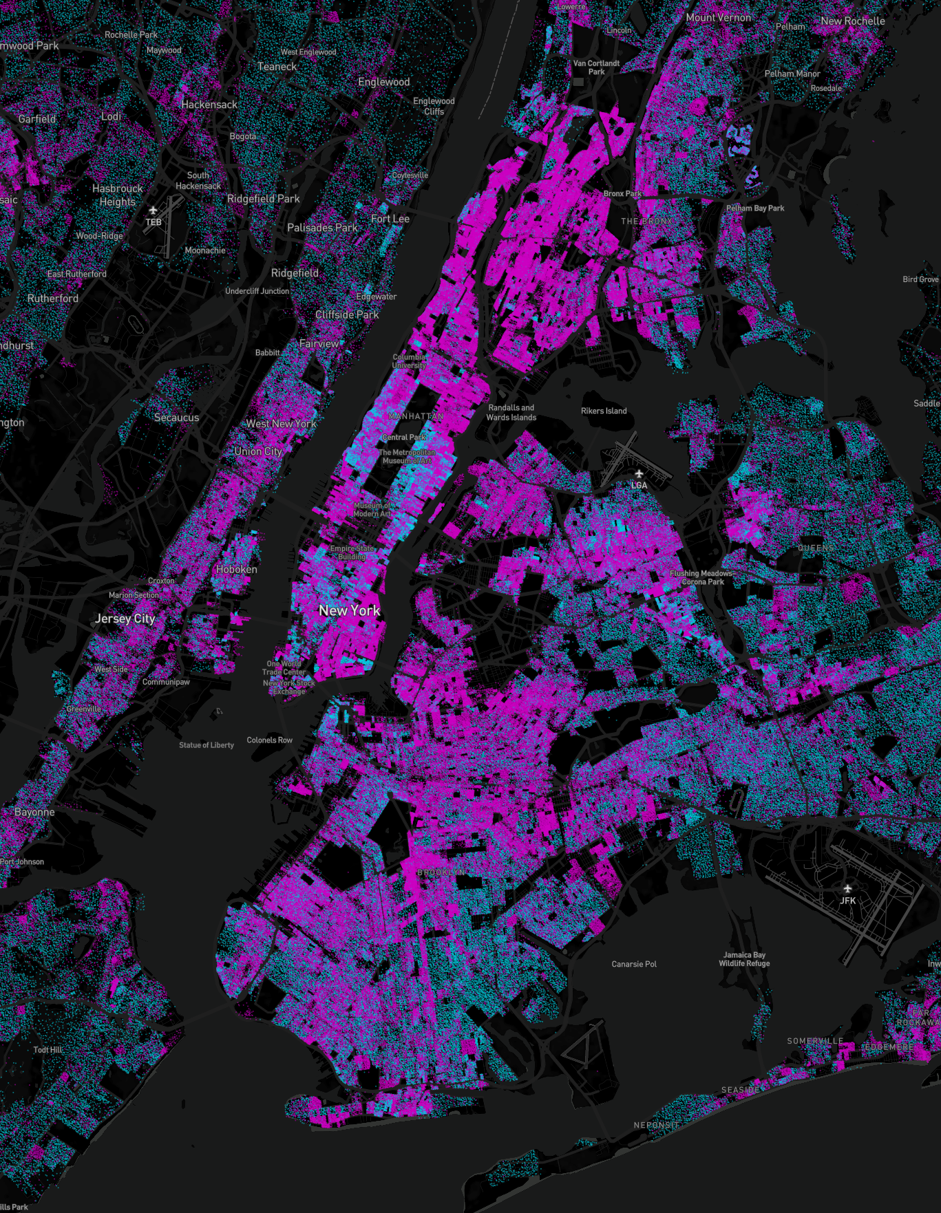 Manhattan Population Explorer: An Interactive Map Showing How Crowds ...