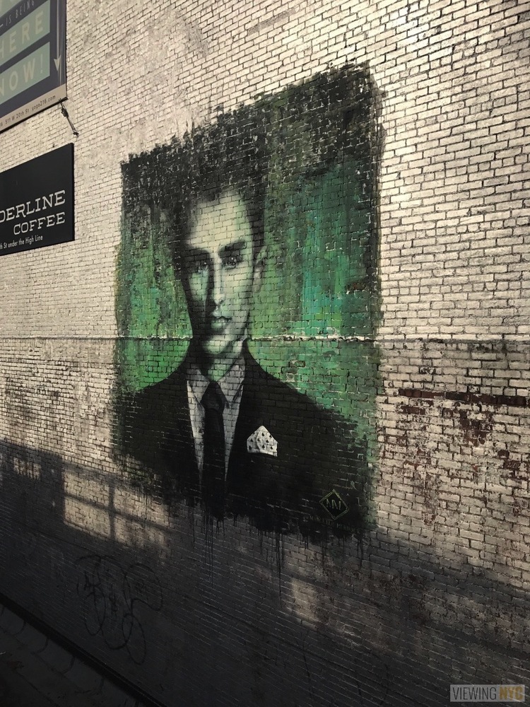 Check Out This Street Art Portrait by Marcelle Murdock on the High Line ...