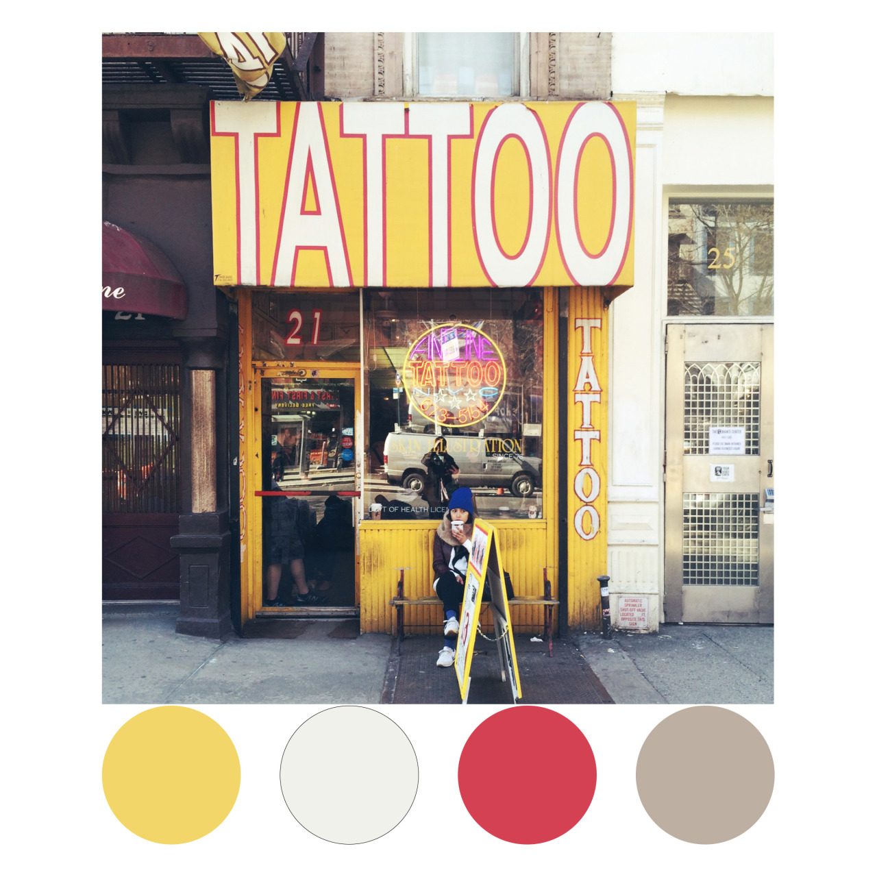 Designer Distills Street Shots of New York City into Color Pallates ...