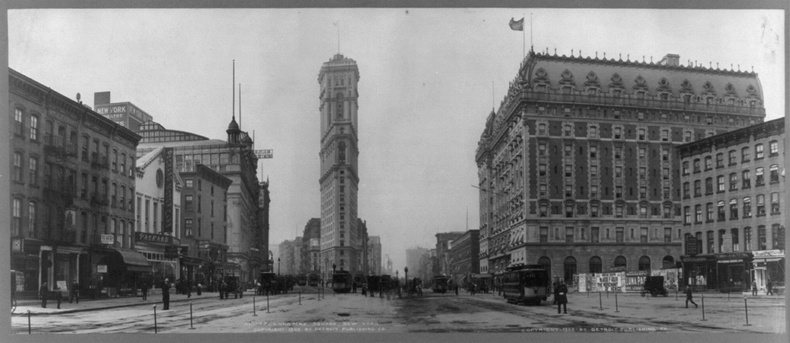This Vintage Photo Shows Longacre Square / Times Square in 1911 ...