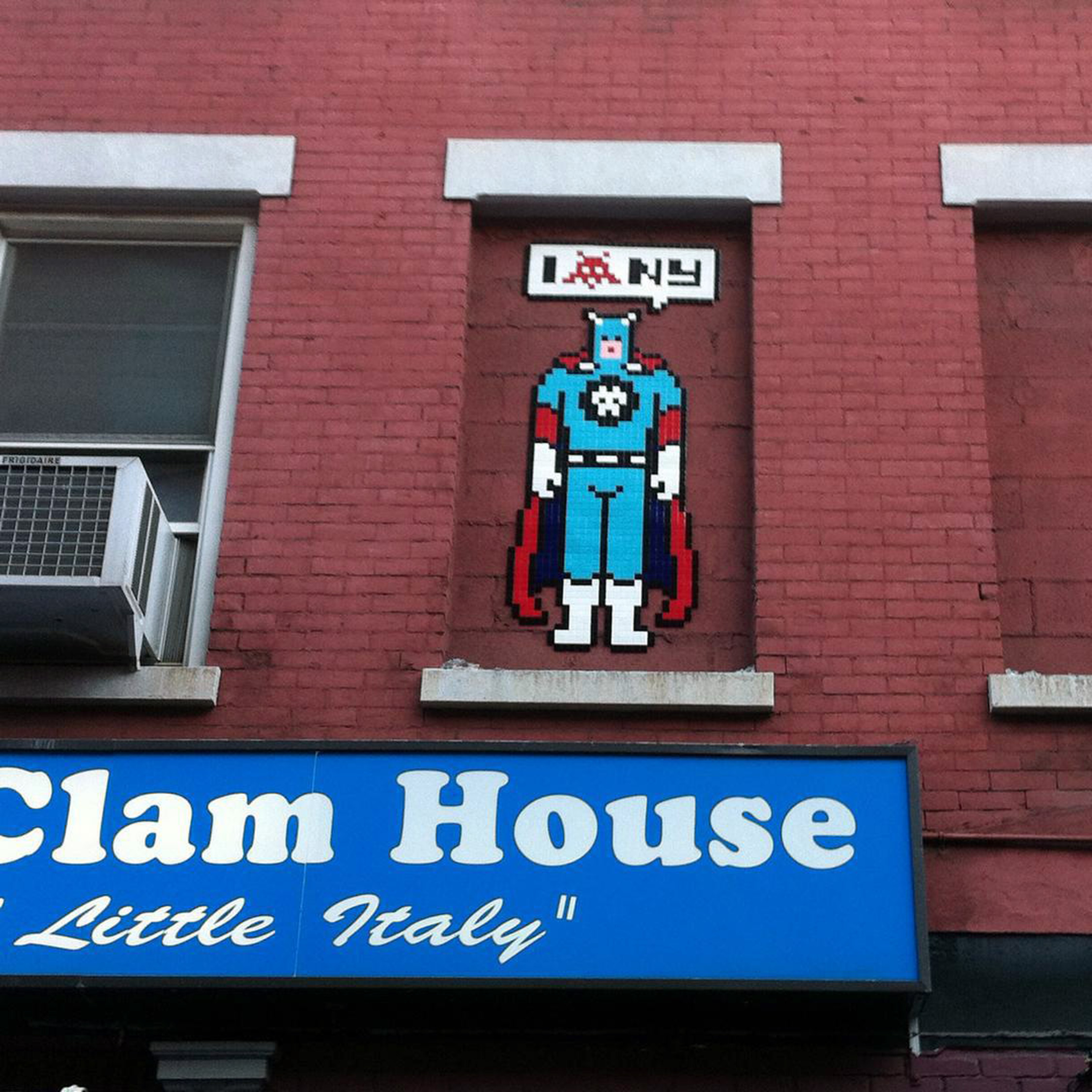 Street Artist Invader Unveils His 147th NYC Mosaic Tile Art in Little ...