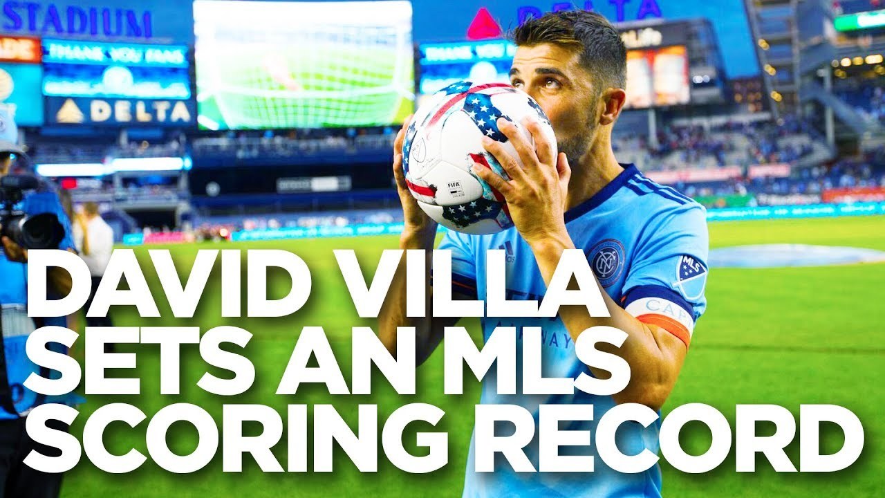 [VIDEO] NYCFC's David Villa First MLS Player to Score Back-to-Back 20 ...