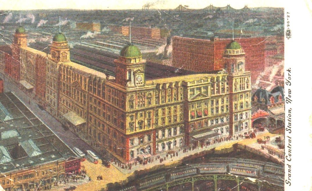 Vintage Postcard Shows Old Grand Central Terminal Circa 1900 | Viewing NYC