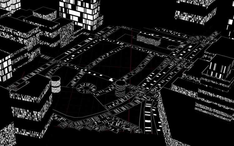 Hypnotic 3D Map Shows New York City as Moving Bits of Light | Viewing NYC