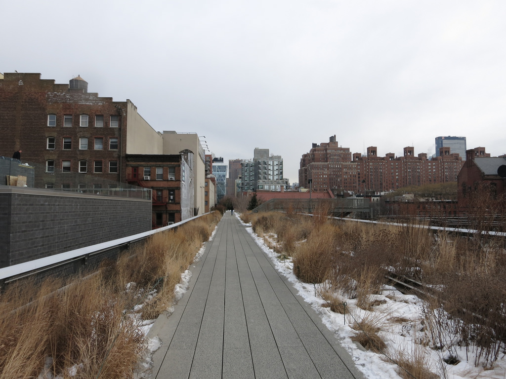 Fantastic Photographs of The High Line in the Dead of Winter | Viewing NYC