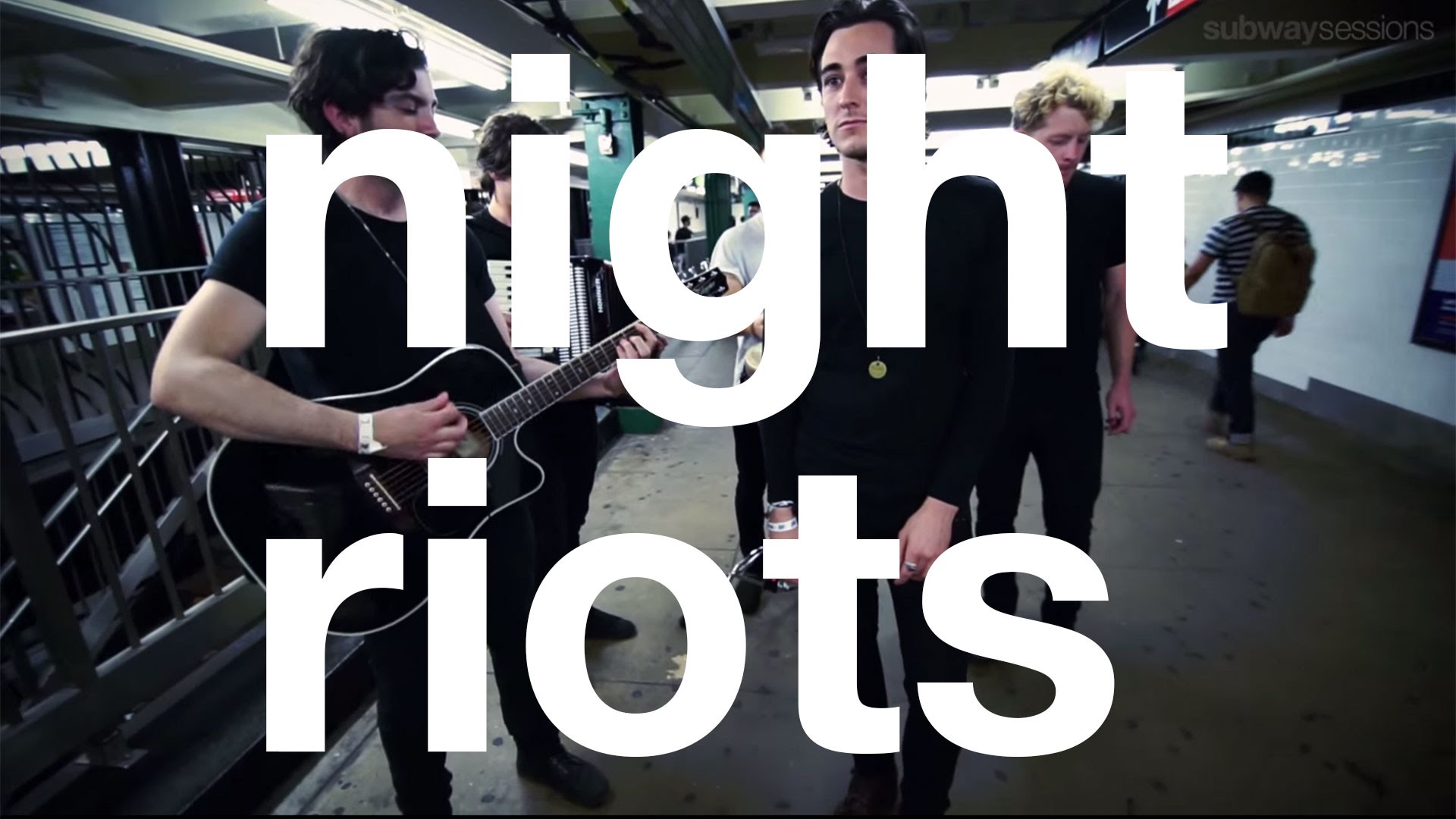 Night Riots Play Their Hit "Contagious" for Subway Sessions | Viewing NYC