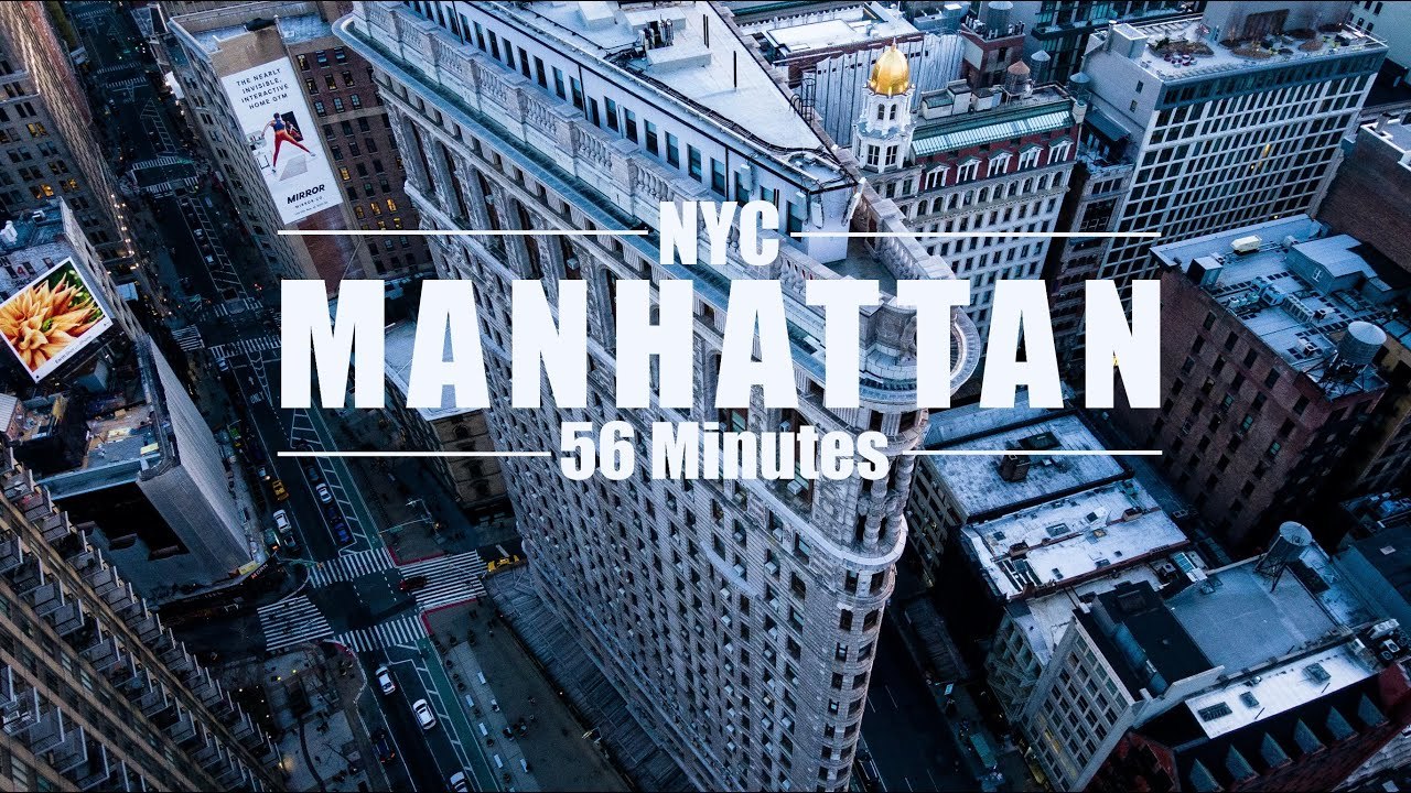 Sit Back and Watch This Hour Long Video of Manhattan Aerial Videos ...