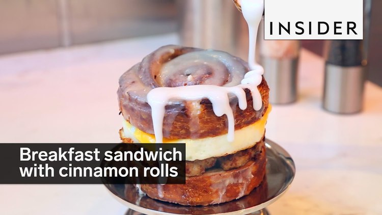 Get This Breakfast Sandwich With Cinnamon Roll Buns at Union Fare in ...